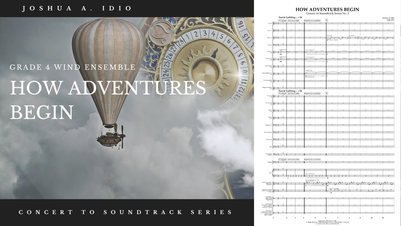 CTS Series No. 2 "How Adventures Begin" (Grade 4, Wind Ensemble), by ...