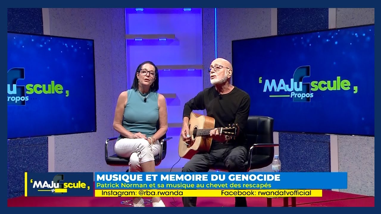 #MajusculePropos: Le chanteur Patrick Norman à la découverte du Rwanda ...