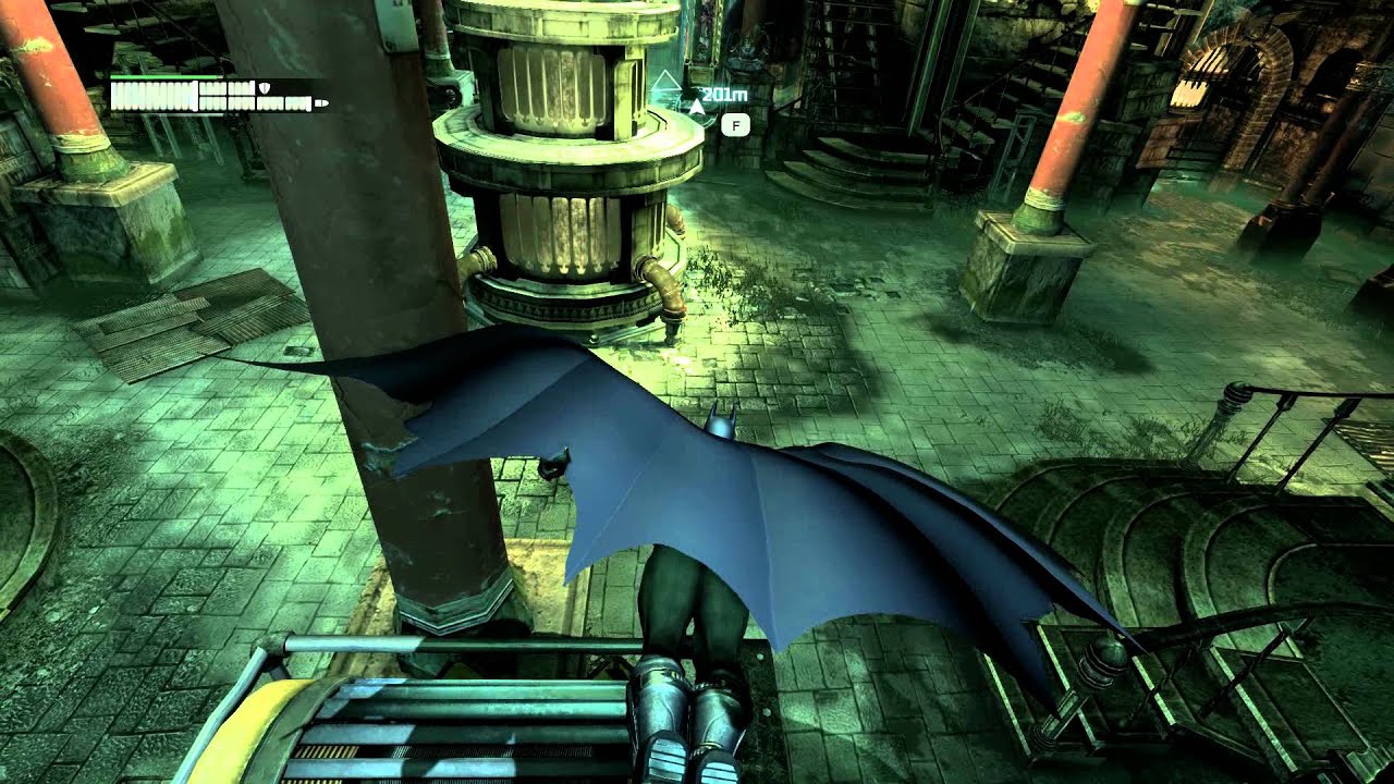 Batman Arkham City flight glitch - YouTube