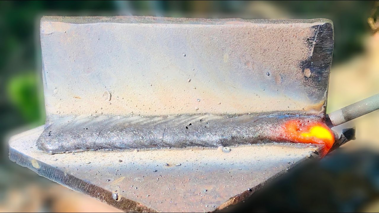 Very few people know the 3 different techniques of welding 2F position ...