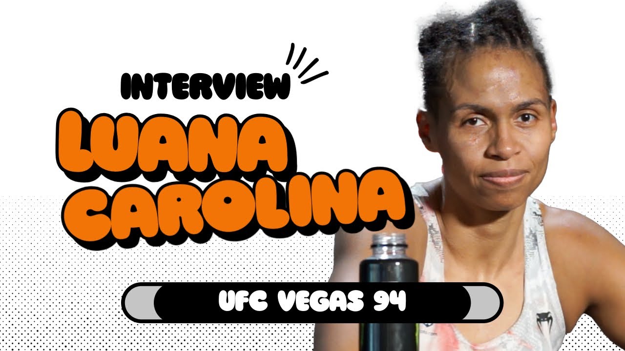 Luana Carolina UFC Vegas 94 full post-fight interview - YouTube