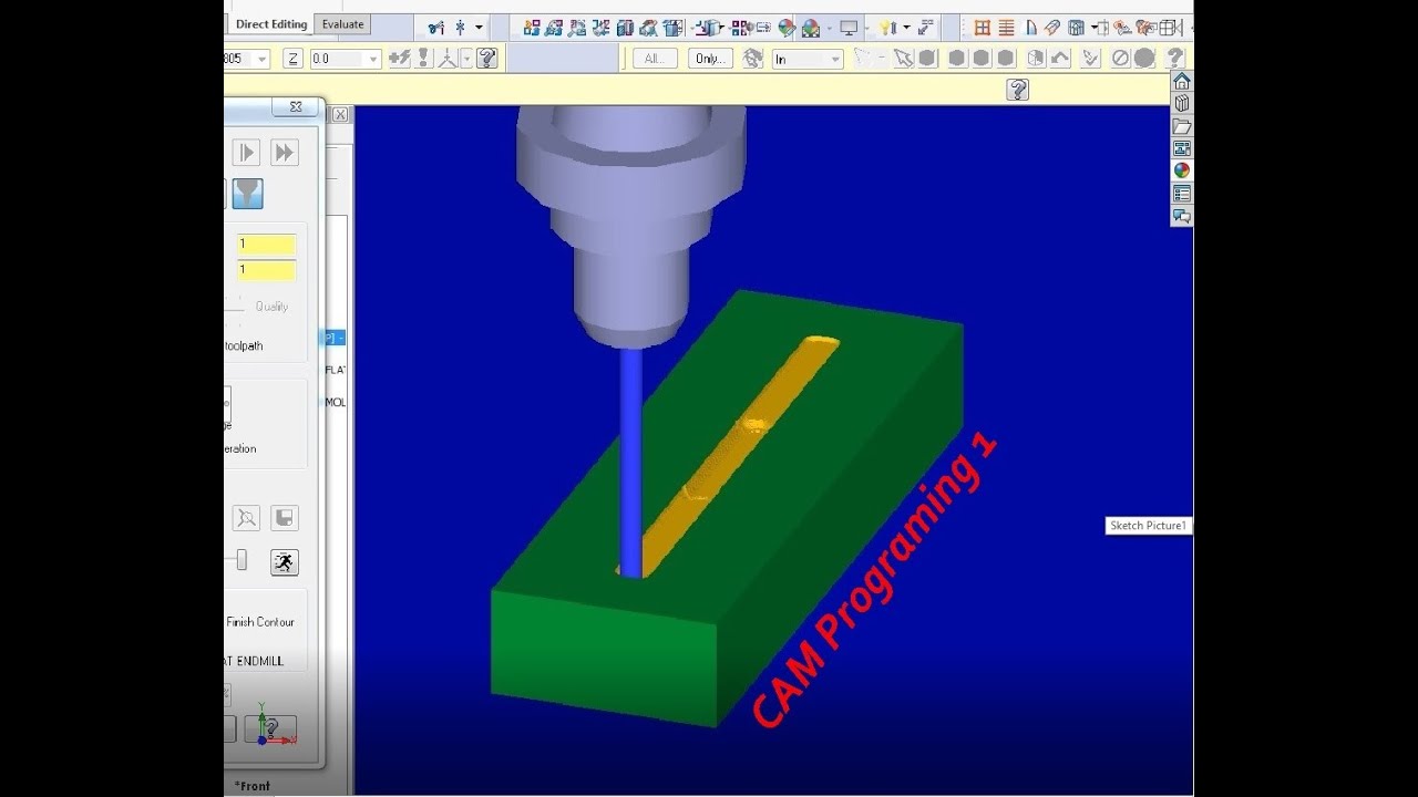 Master CAM Tutorials for beginner - YouTube