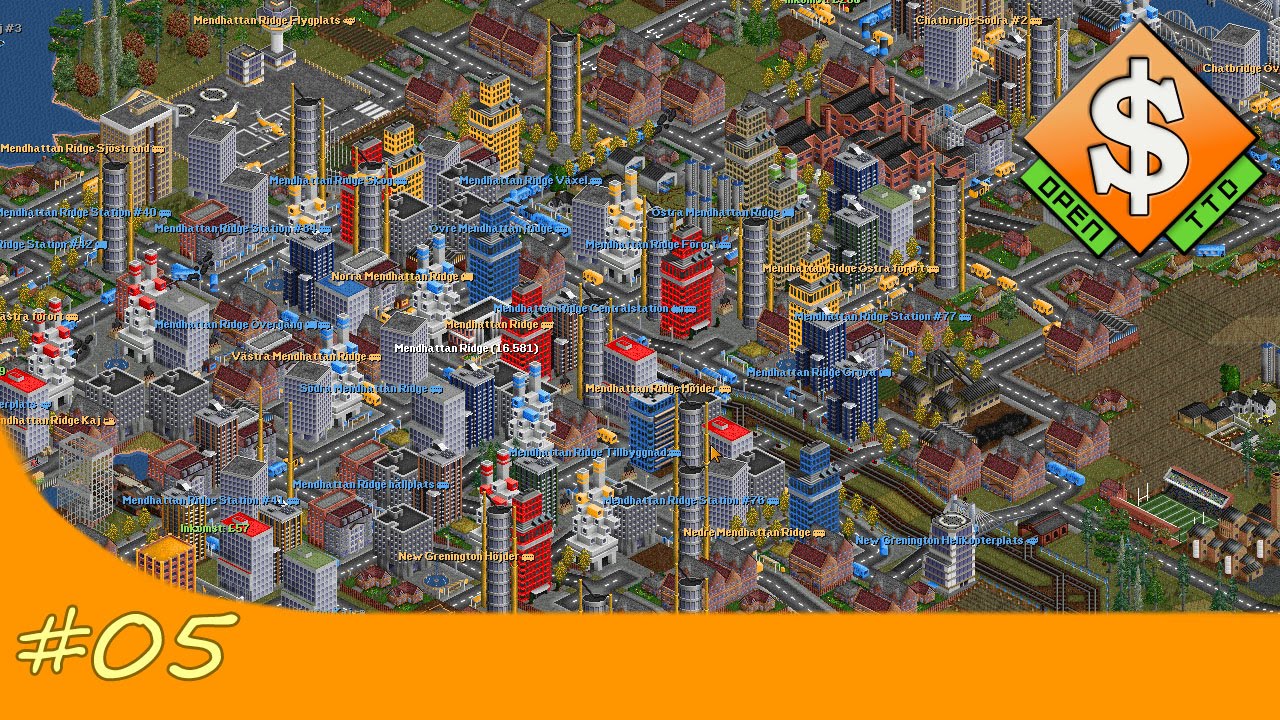 OpenTTD :: Episode #5 :: 'Airplanes are OP' - YouTube