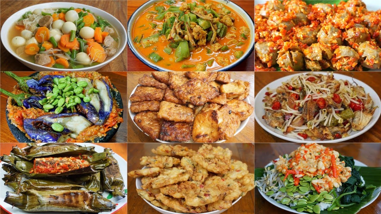 9 INSPIRASI MENU MASAKAN SEDERHANA ENAK DAN MUDAH - YouTube