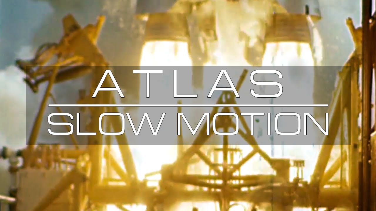 Best of Early Atlas Launches -Slow Motion [HD, 60 fps] - YouTube