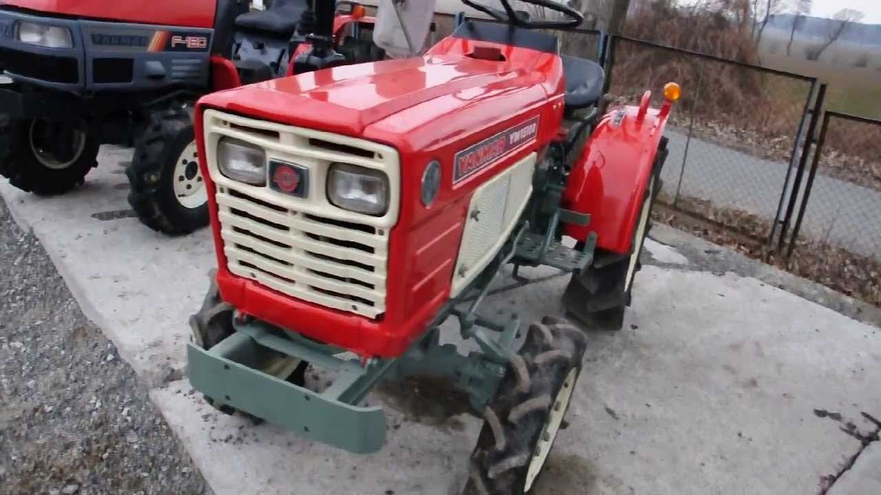 Yanmar YM1510D 15PS 4x4 - YouTube