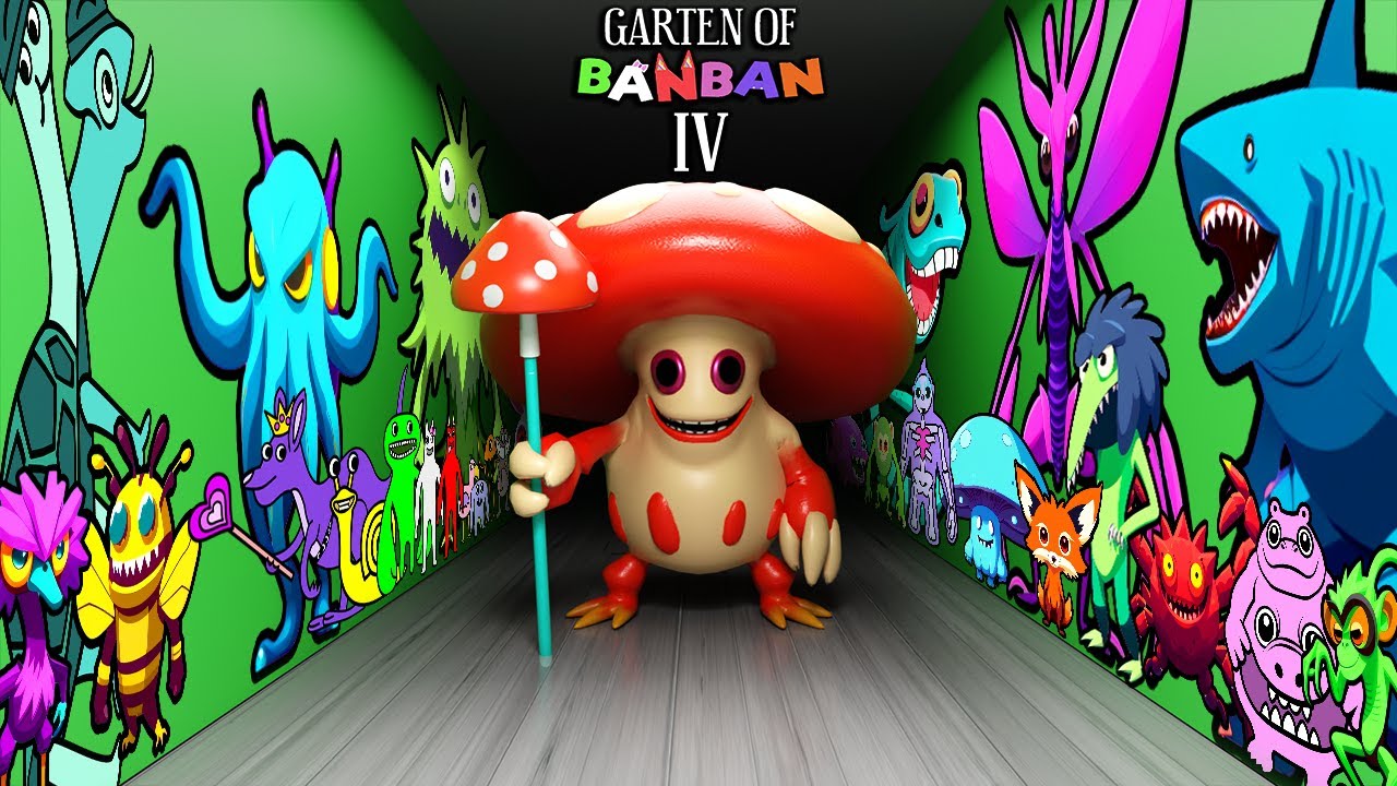 Garten of Banban 4 - New Boss ROOMUSH?! (Gameplay #14) - YouTube
