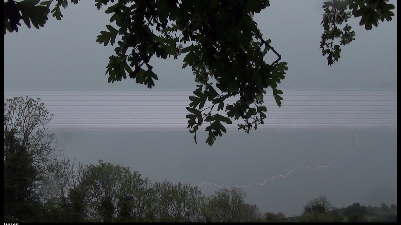 Distant lightning and thunder, Co. Down 19th May 2014 - YouTube