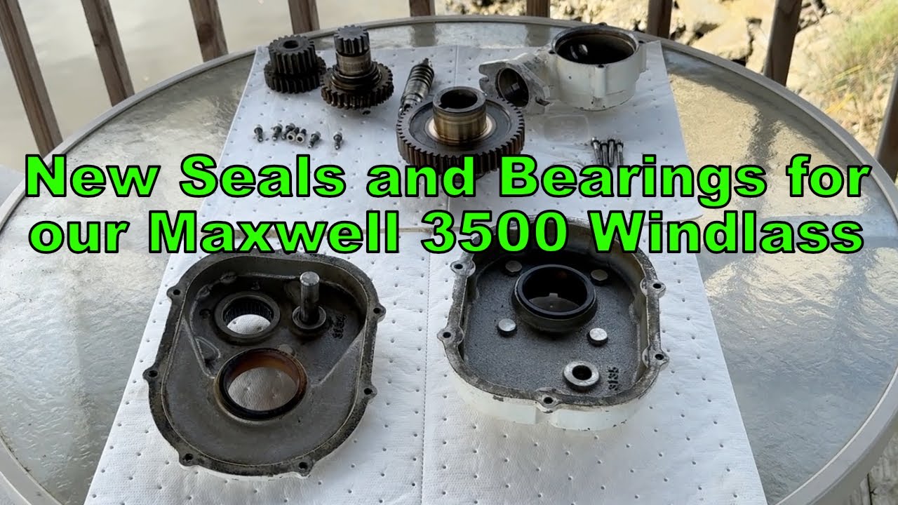 New Seals and Bearings for our Maxwell 3500 Windlass - YouTube