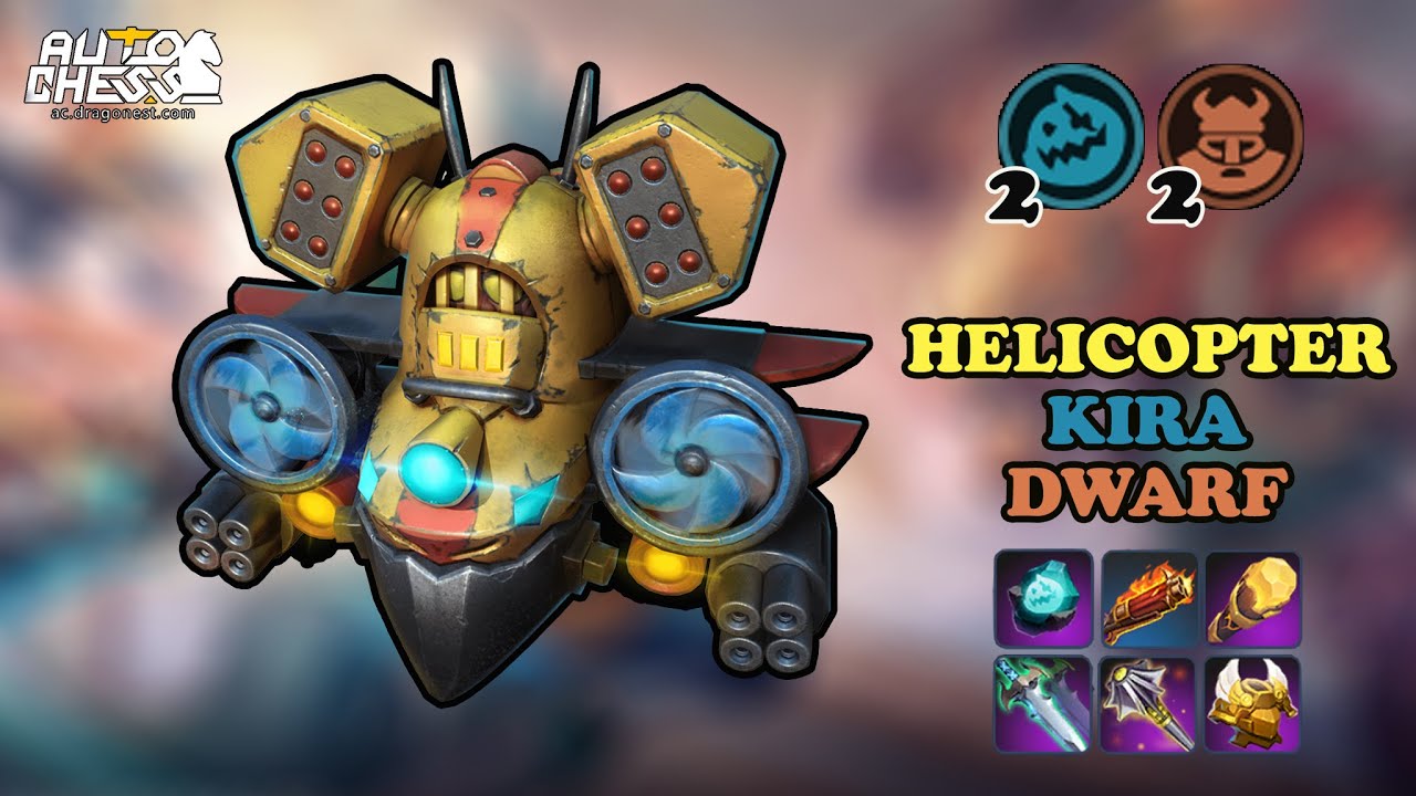 KILLING MACHINE GUN !!! EPIC COMEBACK HELICOPTER KIRA DWARF !!! - Auto ...