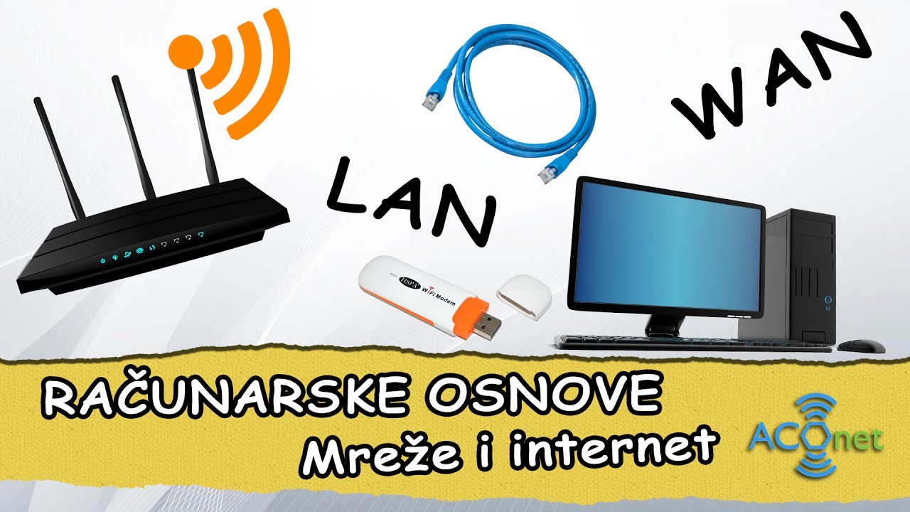 RAČUNARSKE OSNOVE: Mreže i internet - YouTube