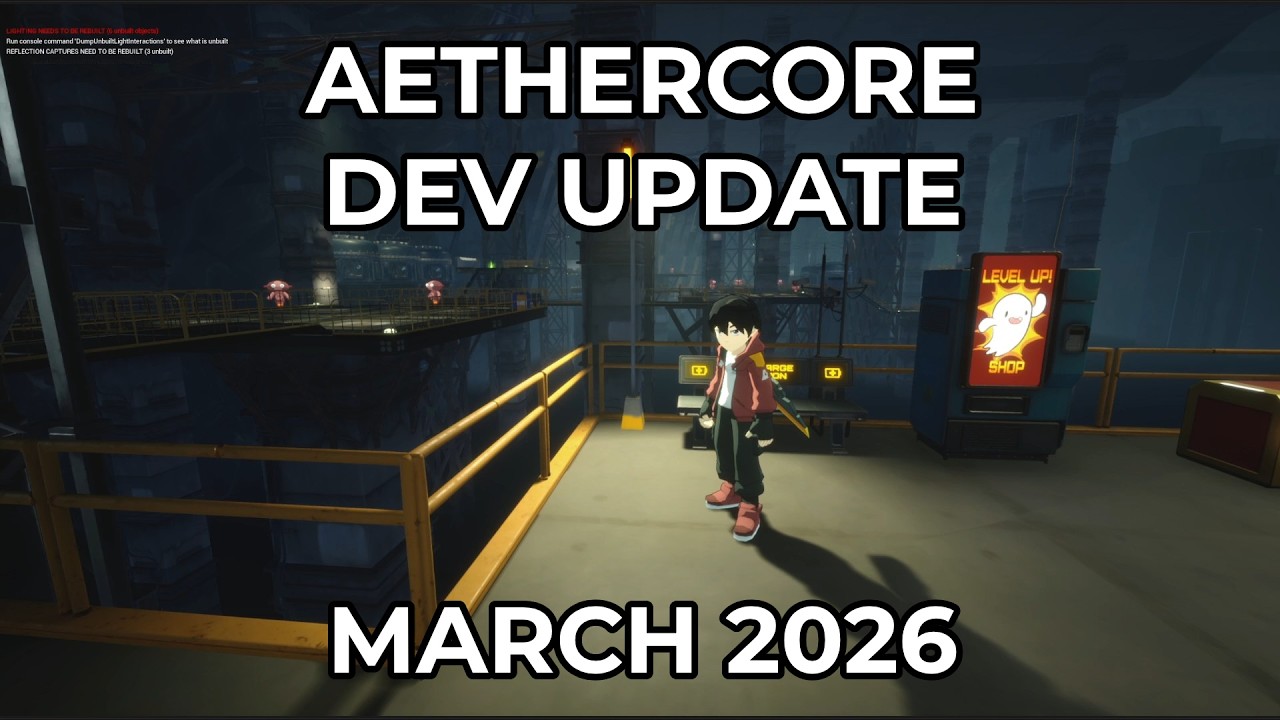 Aethercore Dev Update March 2026 - YouTube
