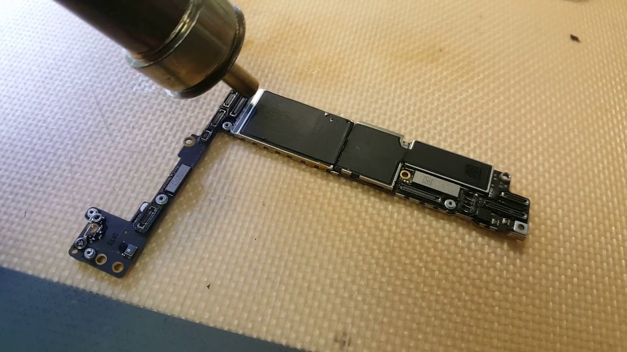 iPhone 7+ CPU Shield Removal - Easy! - YouTube