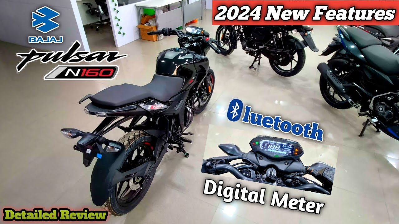 Bajaj Pulsar N160 E20 Bs6 2.O Digital Meter Bluetooth Connect ️All ...
