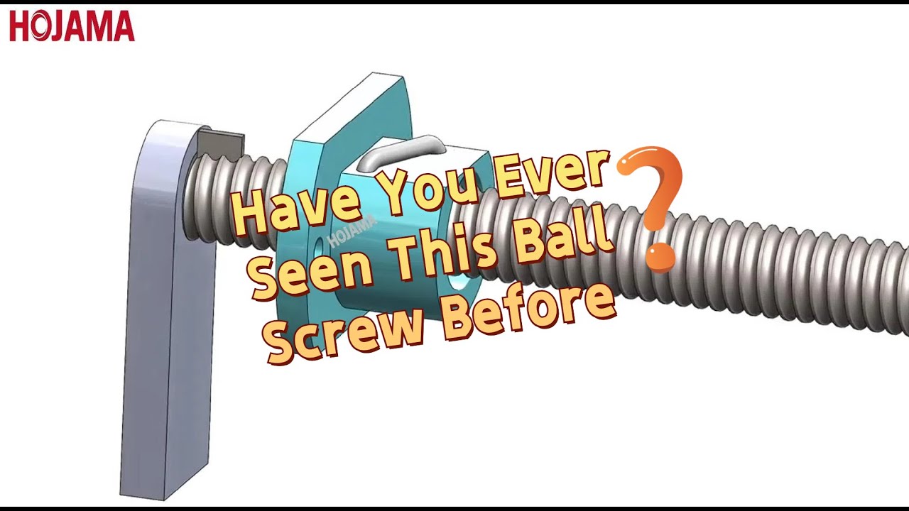 Discover the Insert-type Ball Screw - YouTube