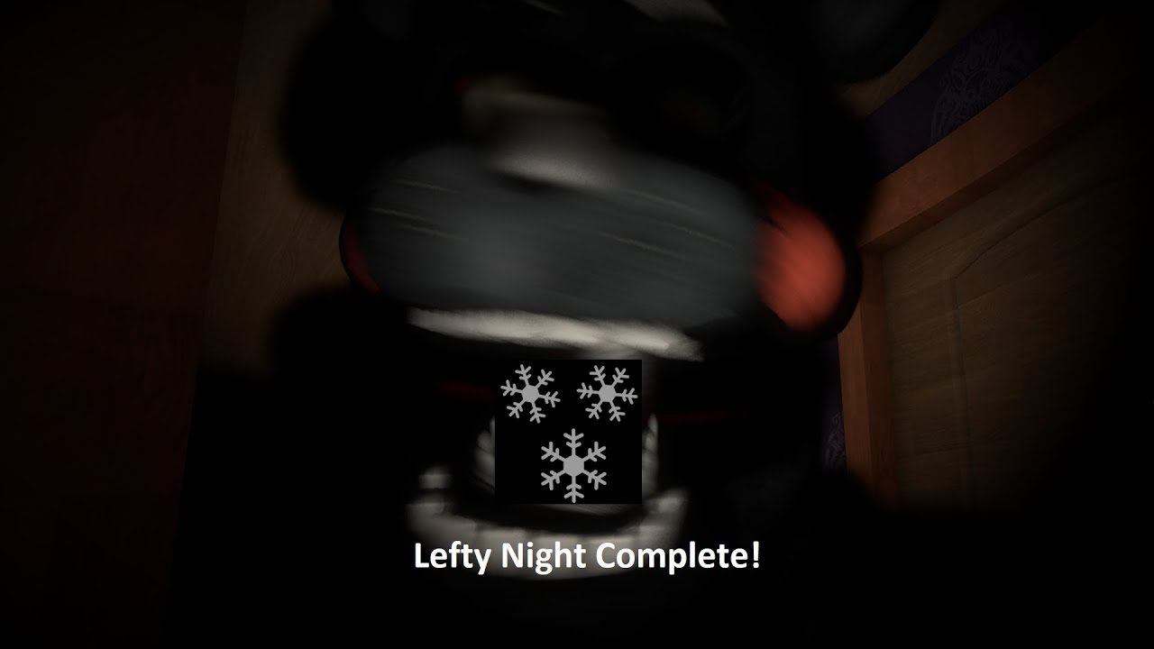 FNaF Christmas with Freddy's: I beat Hour Five! (Lefty Night) - YouTube