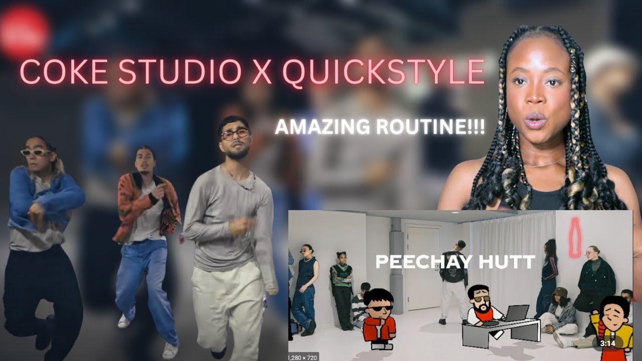 Peechay Hutt | Coke Studio x QuickStyle | Reaction - YouTube