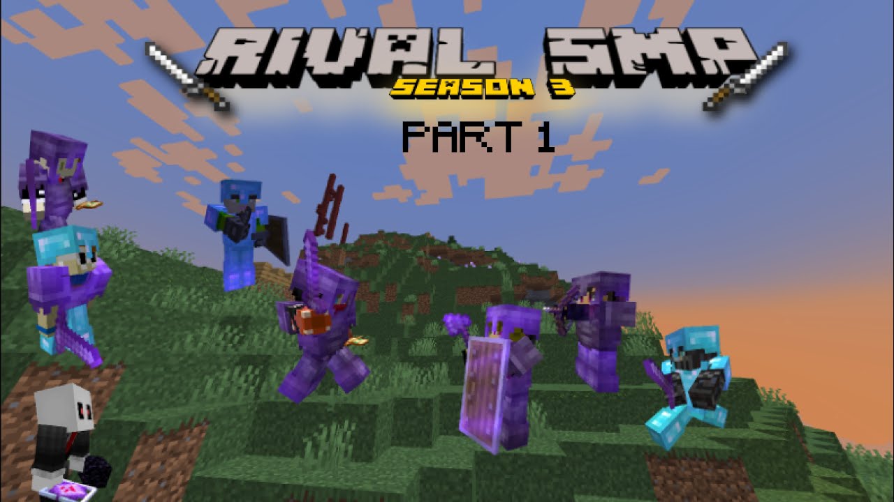 Surviving the craziest smp - Rival SMP part 1 - YouTube