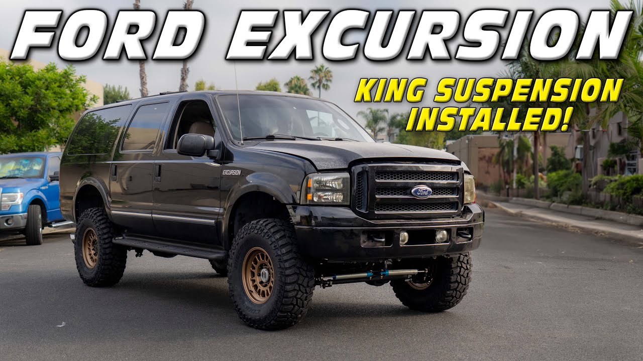 We Talk Off Road Suspension - Excursion Lifted With Kings! - YouTube