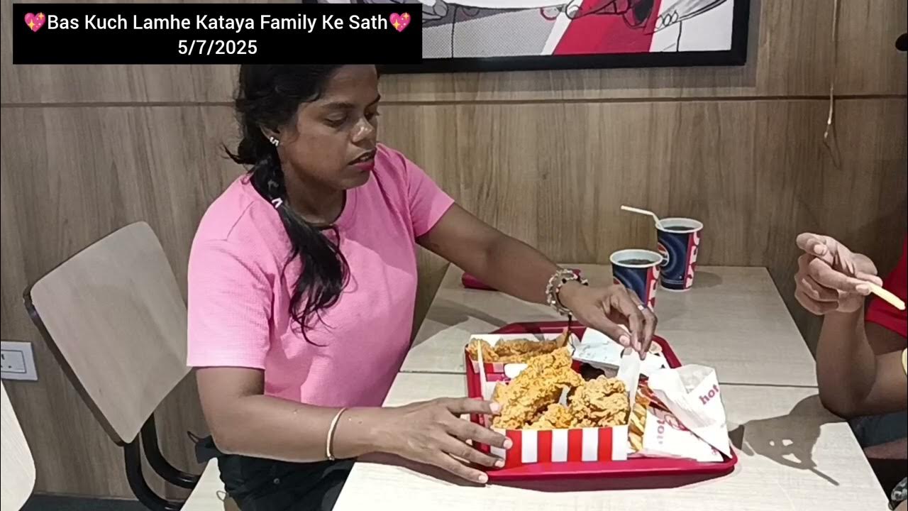Family Ke Sath Kuch Acche Lamha Bitaya Bike Chalaya KFC Geye Maje Kiye 5/7/2025 - YouTube