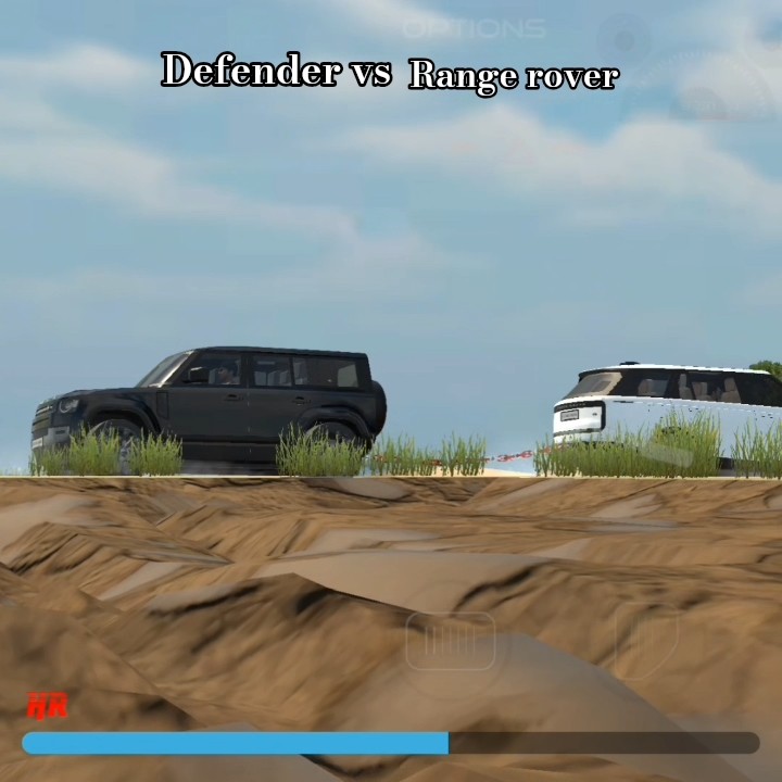 defender vs range rover tug of war #shorts #tugofwar #gaming - YouTube
