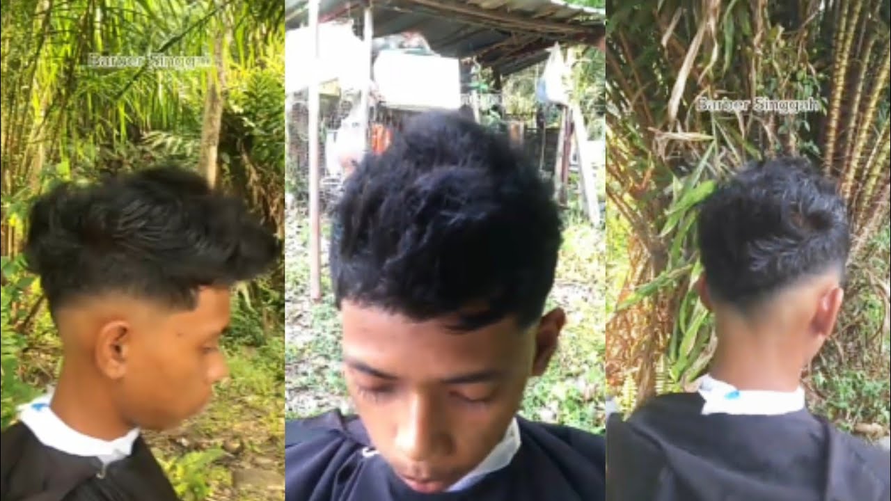 [ASMR] Potongan Gaya Mid Fade🇲🇾 - YouTube