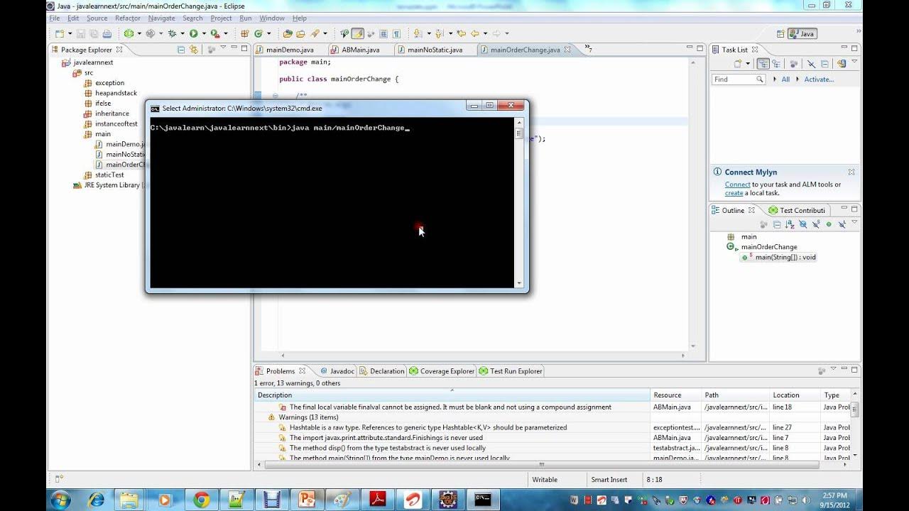 What if I write static public void instead of public static void core java interview.avi - YouTube