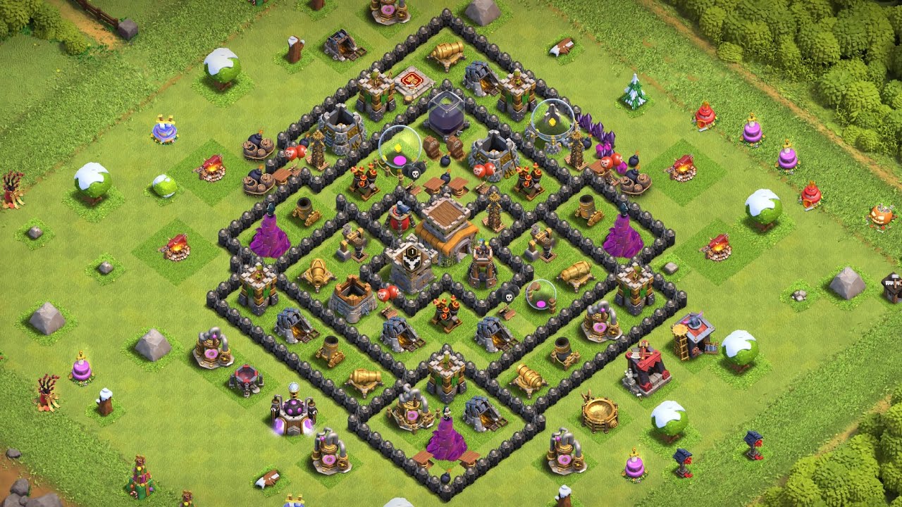 TH8 BEST! TH8 Trophy Base - With Link - YouTube