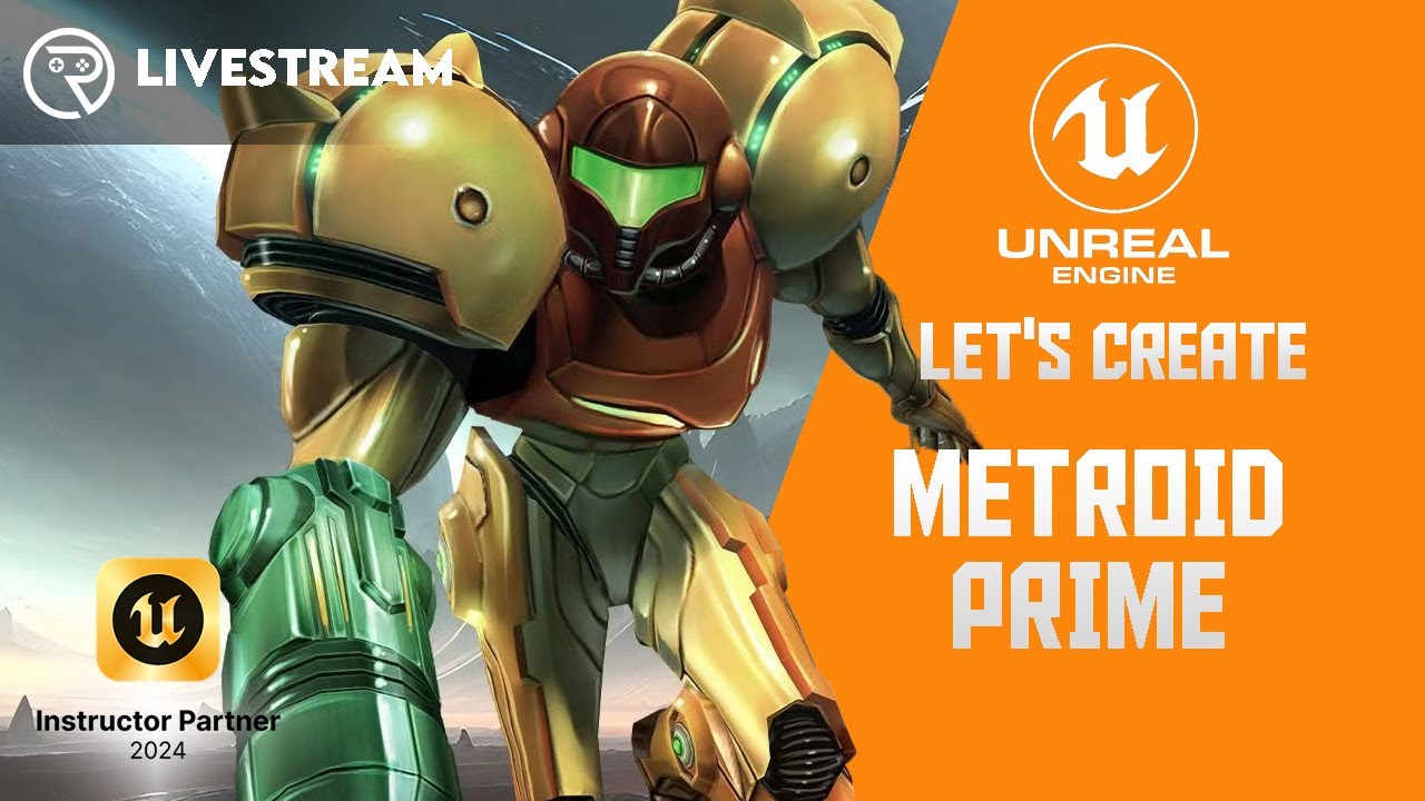 Unreal Engine 5 Live Class - Let's Create Metroid Prime - YouTube