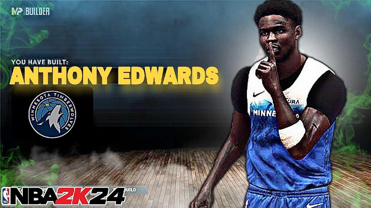 NBA 2K24 NEXT GEN ANTHONY EDWARDS BUILD! THIS ALL AROUND SG BUILD HAS ...