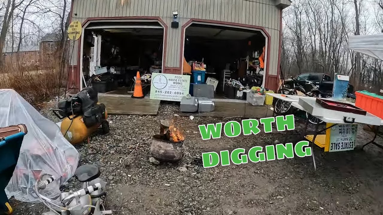 Treasure Hunting At An Estate Sale: You Won't Believe What We Found In ...