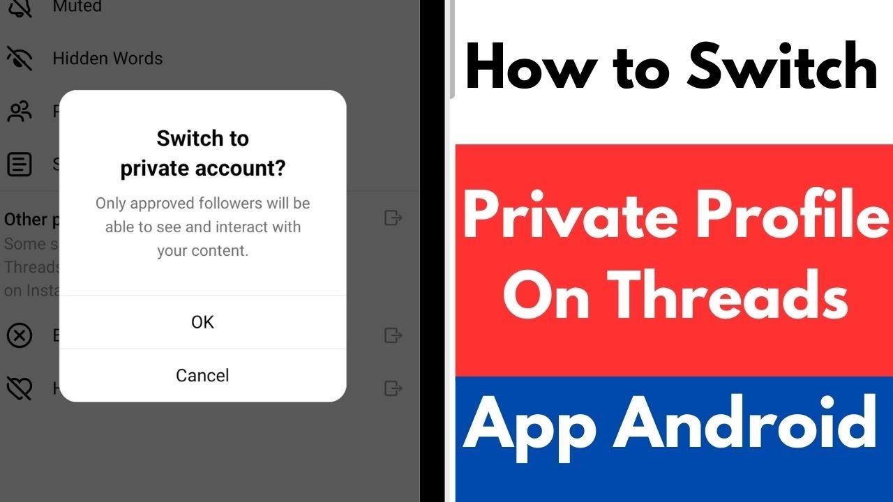 How to Switch to Private Profile on Threads App | Switch Your Threads ...