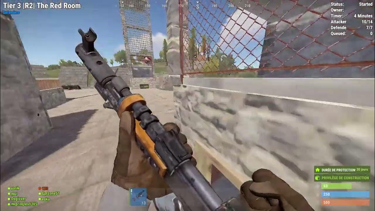 Rust defend raid - YouTube