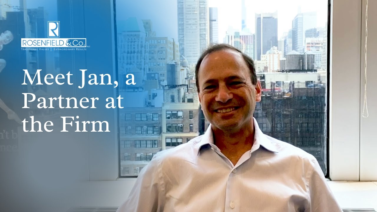 Jan Dulman, CPA on his role at Rosenfield - YouTube