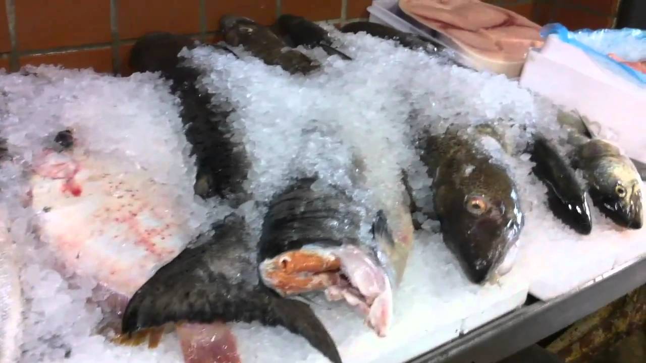 Cosmos Seafood - Hard Shell Crabs & Fresh Fish on Ice - YouTube