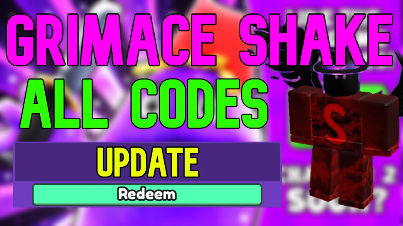 ALL Grimace Shake CODES | Roblox Grimace Shake Codes (July 2023) - YouTube
