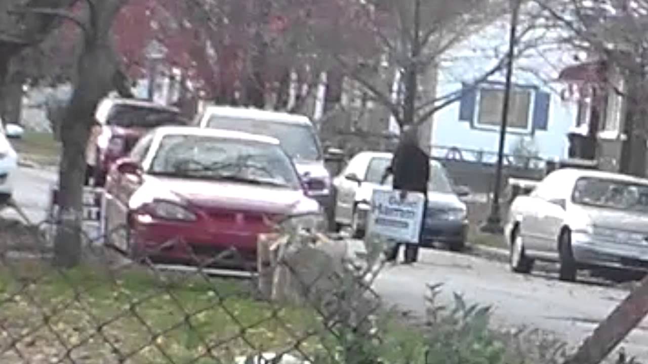 Exclusive: Anthony Higgs Caught Stealing Yard Signs - YouTube