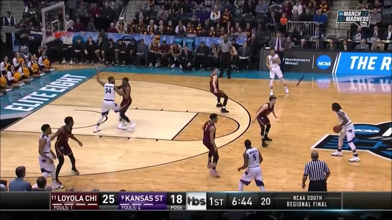 Loyola Chicago - Icing Ball Screens - YouTube