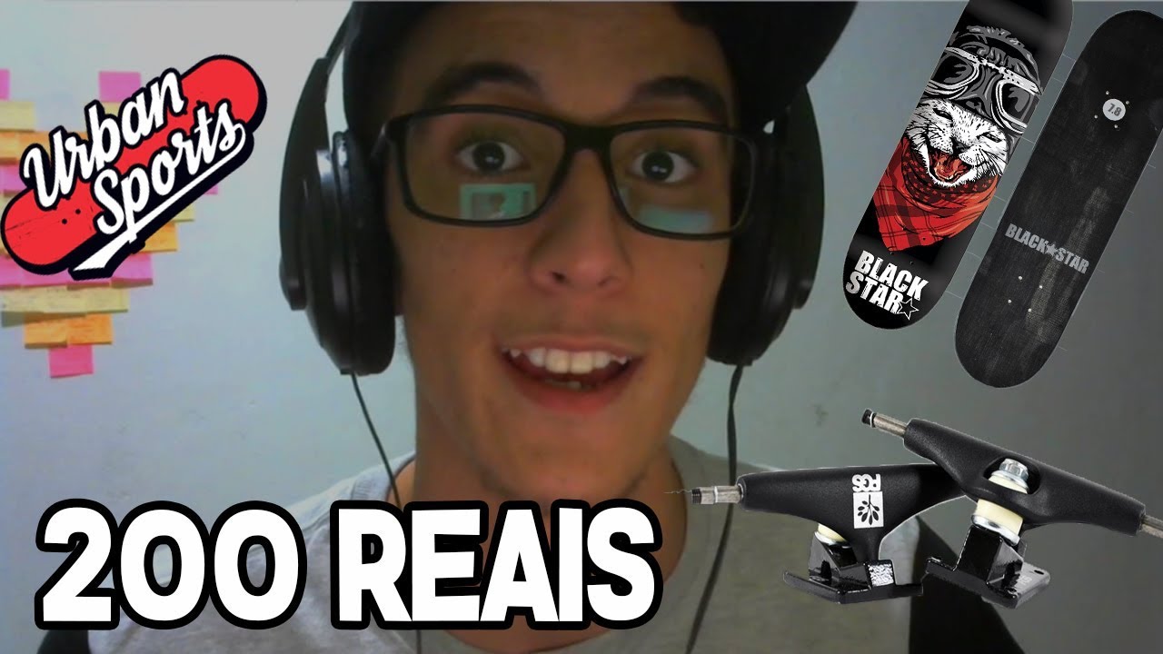 Como Montar Um Skate Bom Por 200 Reais. - YouTube