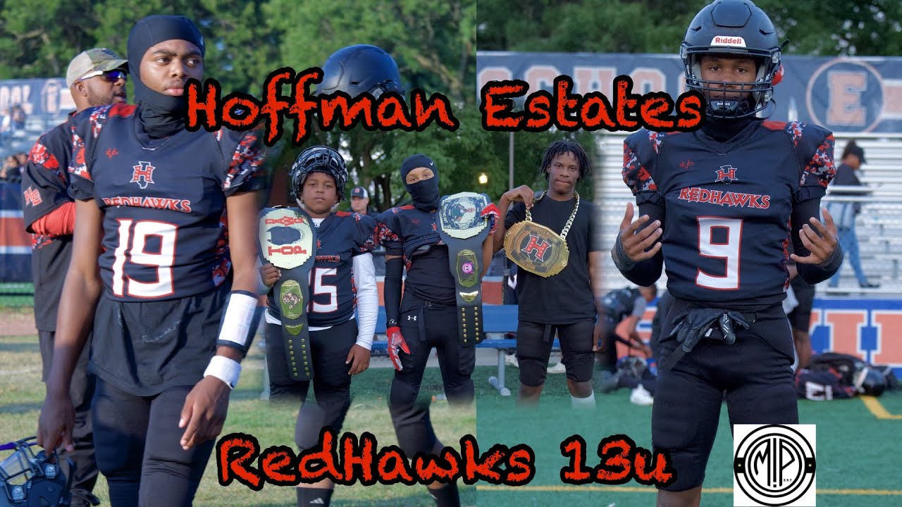 Hoffman Estates RedHawks 13u vs Bensenville 2024 #mptv #youthfootball # ...