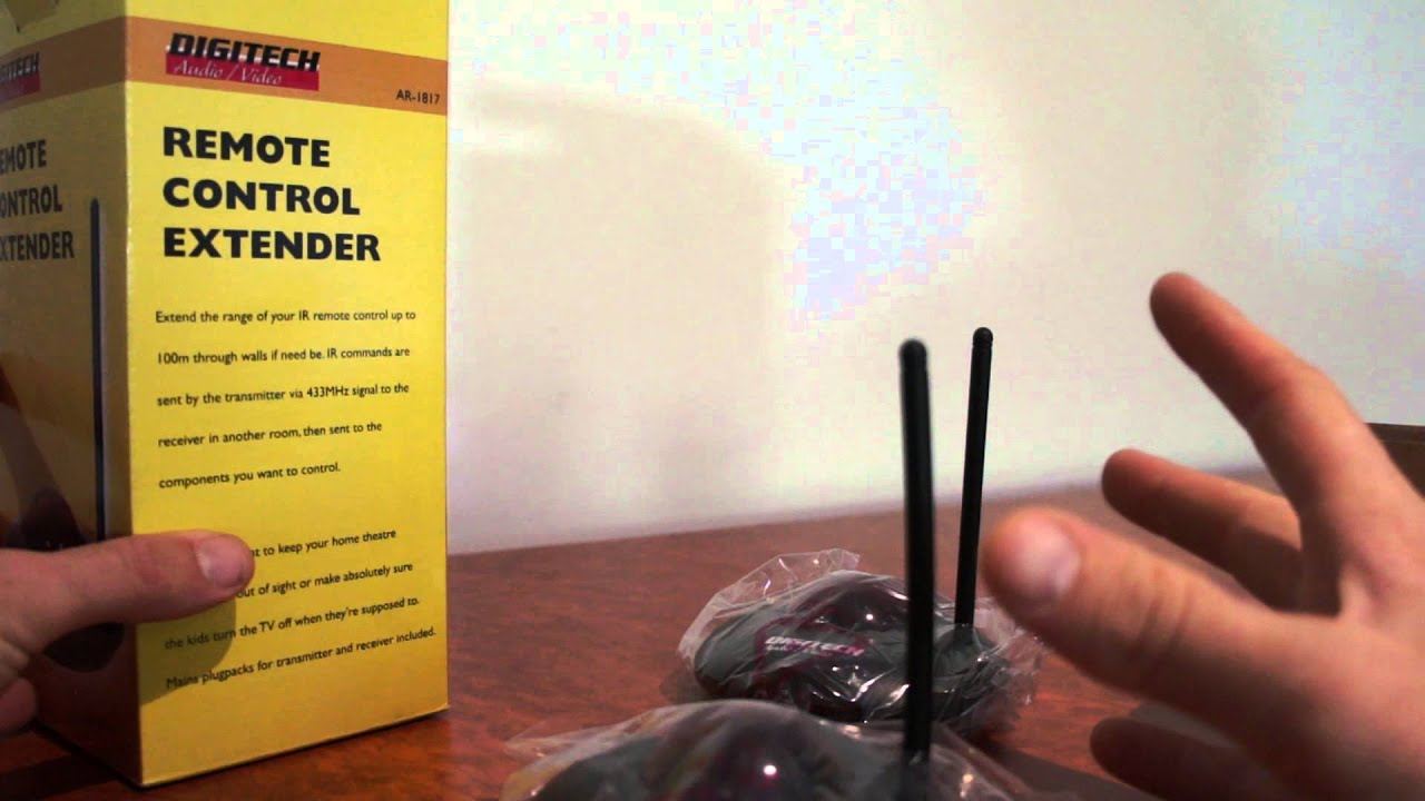 IR Extender - Infra Red Extender - How they work - YouTube
