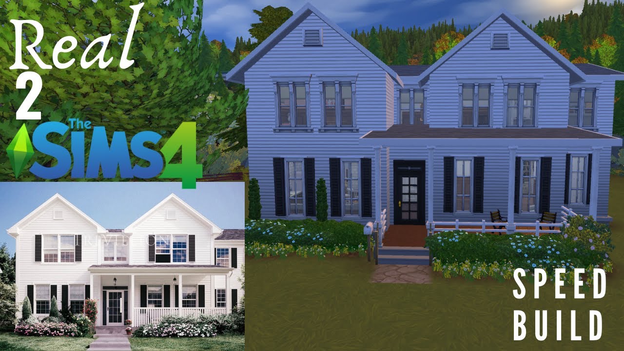 Real to The Sims 4 | Speed Build | No CC - YouTube