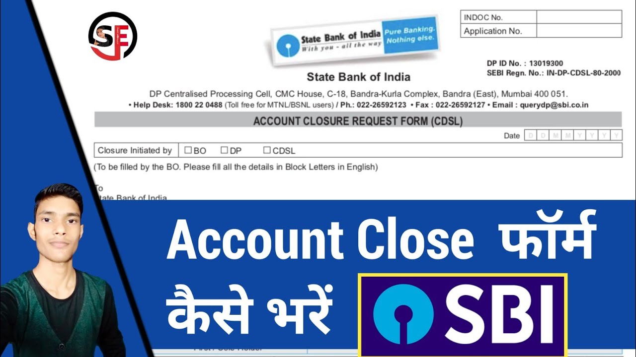 SBI Bank Account Ko Band Kaise Kare | How To Close SBI Bank Account ...