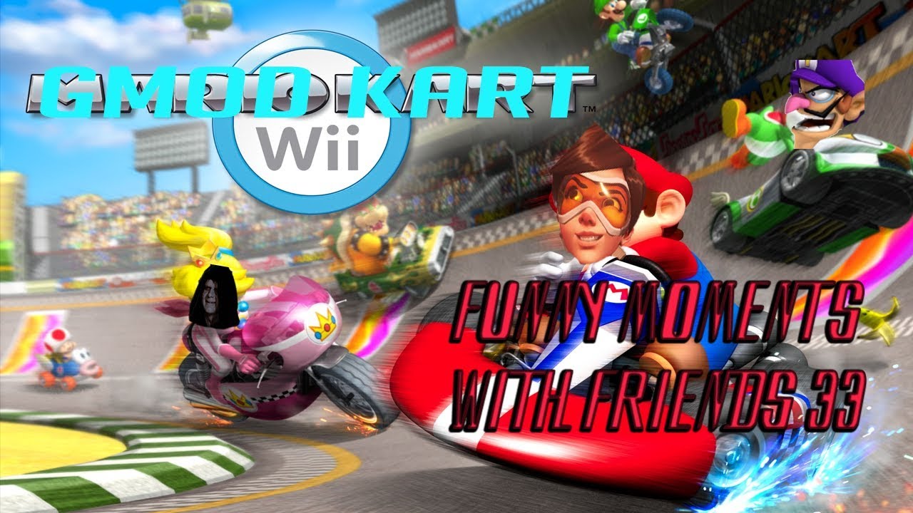 Funny moments「33」Gmod Kart - YouTube