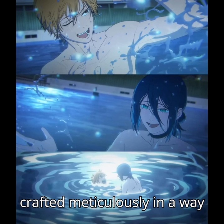Why the pool scene in the chainsaw man movie is my favorite - YouTube