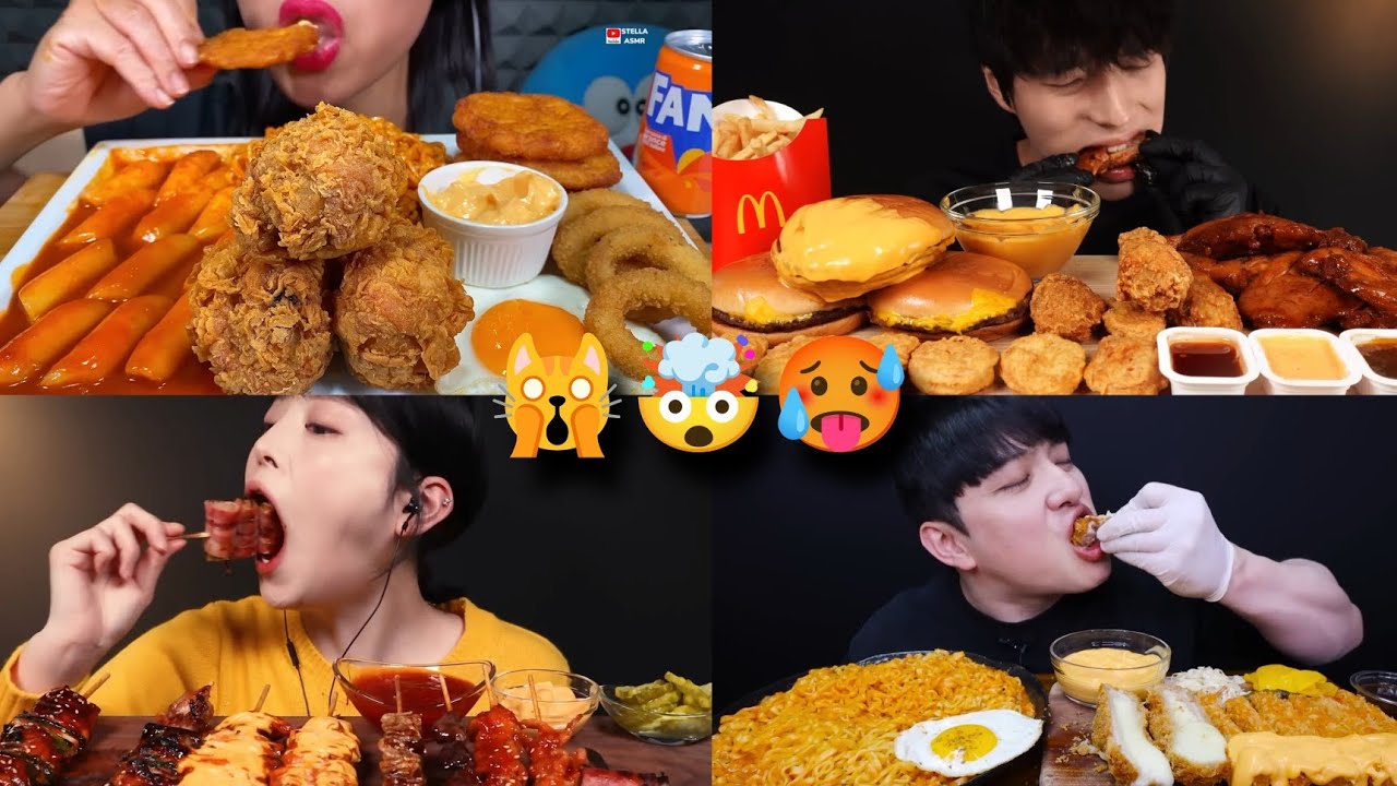 INSANE MUKBANGERS COMPILATION (2X SPEED) - YouTube