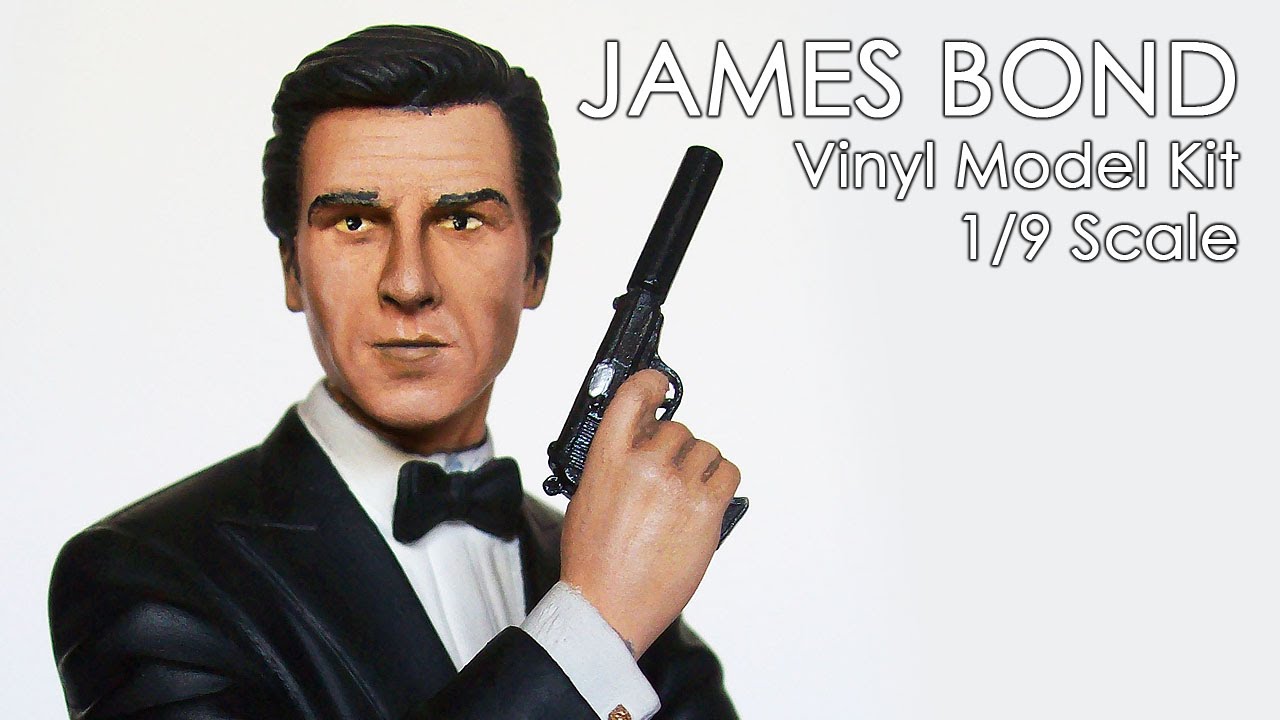 JAMES BOND - VINYL MODEL KIT - 1/9 SCALE - YouTube
