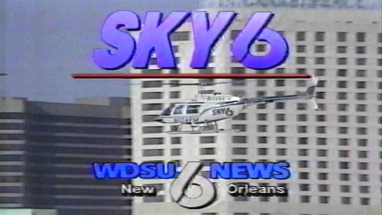 WDSU TV 6 News SKY 6 Promo 1990 New Orleans - YouTube