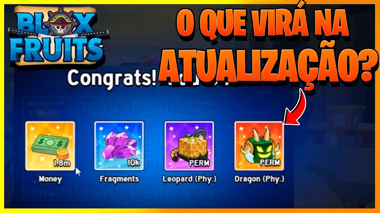 O QUE ESPERAR DA NOVA ATUALIZAÇÃO DO BLOX FRUITS!! - YouTube