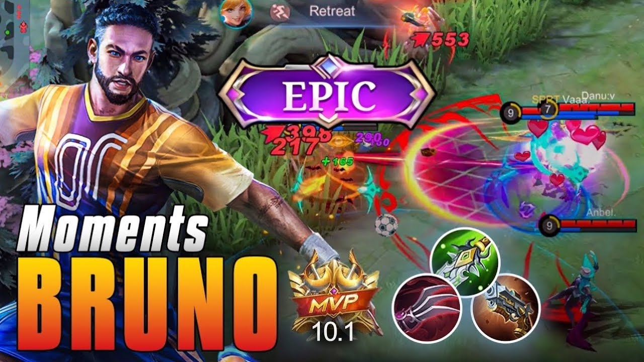 BRUNO BEST BUILD 2024 ONE HIT BUILD) | BRUNO GAMEPLAY | MOBILE LEGENDS ...